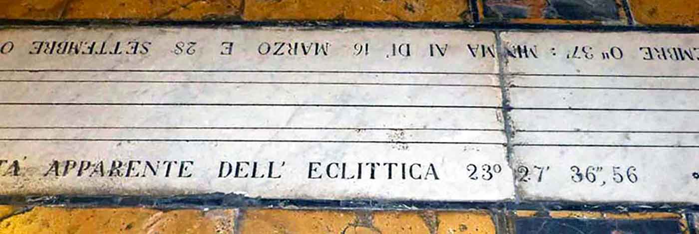 Meridiana, Basilica Cattedrale Maria SS. Annunziata - Parco Culturale ... Meridiana, Basilica Cattedrale Maria SS. Annunziata - Parco Culturale ...